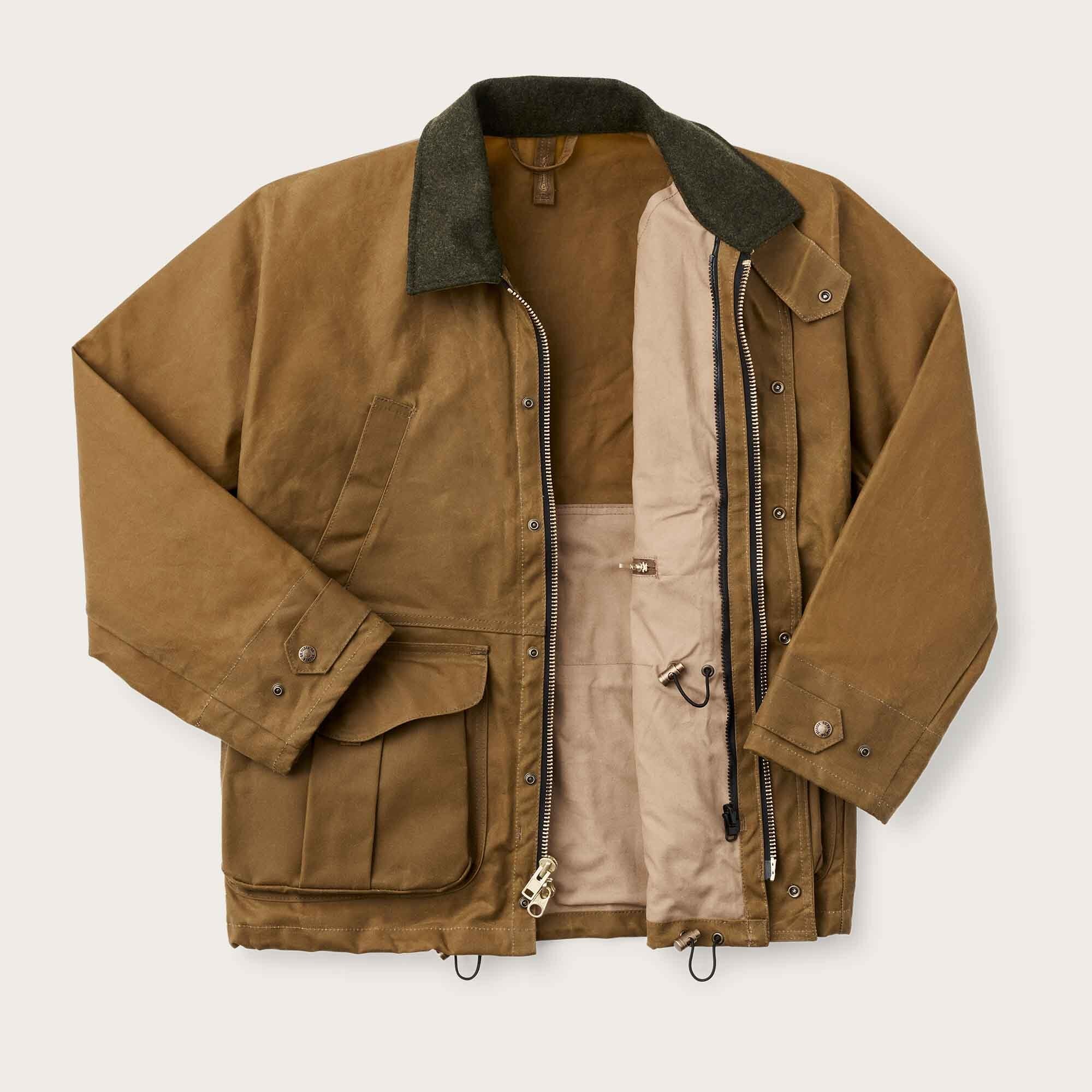Tin cloth field jacket par Filson | Dark tan (Beige)